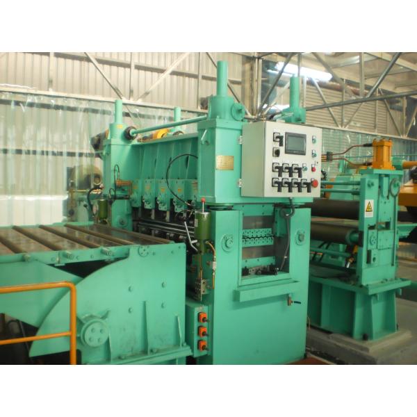Quality Automatic Steel Coil Slitting Line Uncoiling Leveling Shearing Machine for 35T for sale