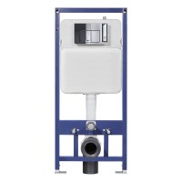 Quality 2 Buttons Concealed Toilet Cistern Dual Flushing With Water Pressure 0.5-8.0 Bar for sale