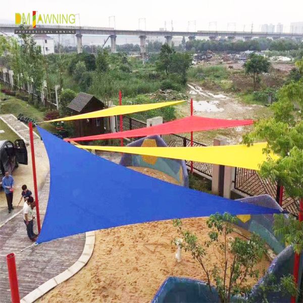 Quality Courtyard Swimming Pool Sun Sail Outdoor Sunshade Sails for sale