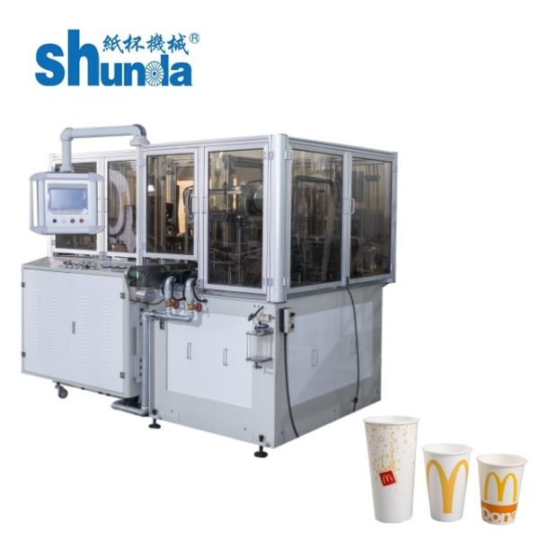 Quality Efficient Thermal Air & Ultrasonic Disposable Paper Cup Forming Machine - High-Quality Cup Production for sale