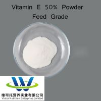 Quality Highly Effective Vitamin E 50% Feed Grade for Animals Fami-QS Certified for sale