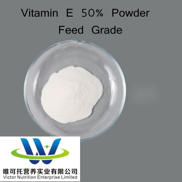 Quality Highly Effective Vitamin E 50% Feed Grade for Animals Fami-QS Certified for sale