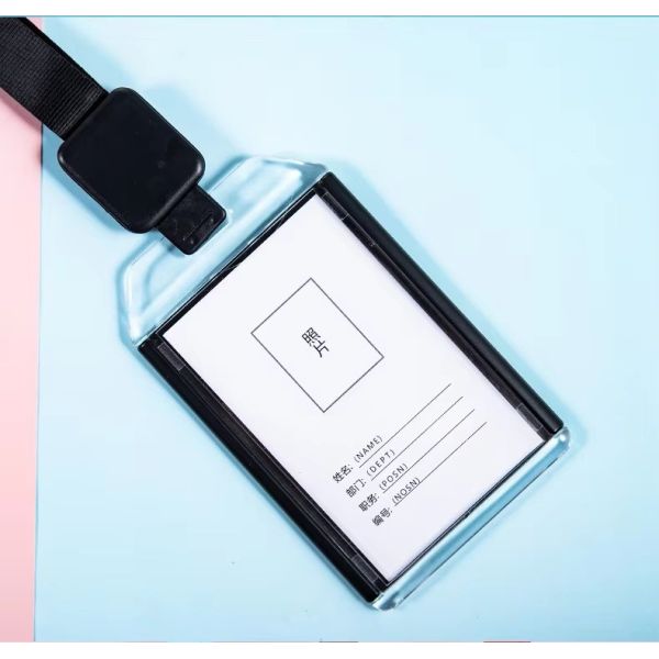 Quality Deyi Assorted Color Print ID Card Holder for sale