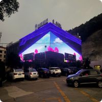 Quality Touch Screen LED Mesh Screen Multi Function Intelligent Full Color Ip65 for sale