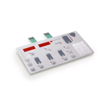 Quality Lightweight Flexible Membrane Switch Keypad Thin Film With 3M467 / 3M468 for sale
