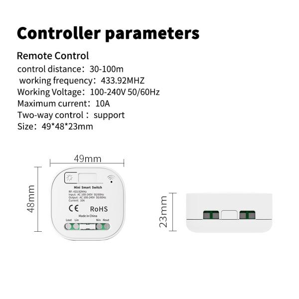 Quality AC 100-240V Zigbee Smart Switch Homekit Compatible Light Switch for sale