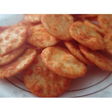 Quality Souvenir Salty Cheese Rice Cracker Corn Flour Healthy Grain Snacks for sale