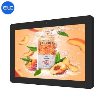 Quality Black Wall Mount Android Tablet , Wall Mount Android Tablet Poe Ultra Thin for sale