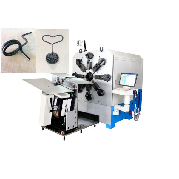Quality High Speed Ten Axes Spring Bending Machine With CNC Control System for sale