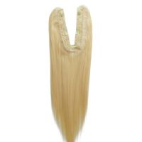 Quality Blonde Straight Texture U Part Closure US Topper for Hair Extensions for sale