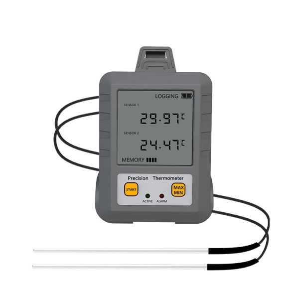 Quality High Precision 2 Channel Industrial Thermistor Thermometer for Temperature for sale