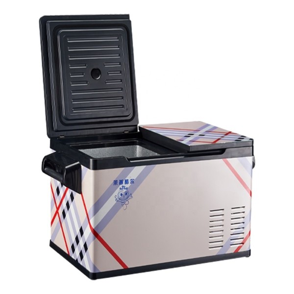 Quality 35GB12/24v Large Capacity Portable Compressor Refrigerator Freezer For Camping for sale