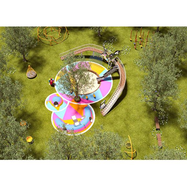 Quality Deer Theme Colorful Outdoor Playground Equipment For Kids for sale