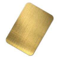 Quality Hairline PVD 304 Stainless Steel Strip Coil 316 409 SS Gold Mirror Sheet for sale