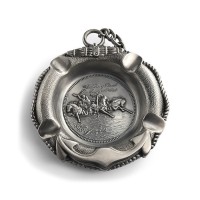 Quality SGS Home Die casting Aluminum Cigar Ashtray / Vintage Metal Ashtray for sale
