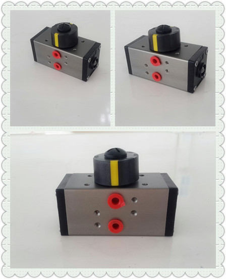 Quality Corrosion Resistant Double Action Pneumatic Actuator Aluminum Mini Rotary for sale