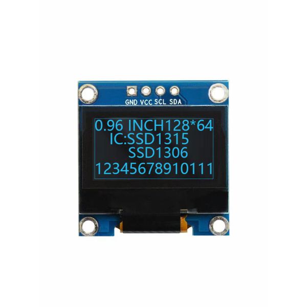 Quality SSD1309 OLED Display 128X64 SSD1309 1.54 Inch OLED Screen Blue Bigger PCB Board for sale