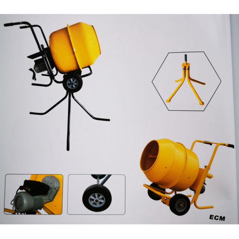 Construction Portable Electric Mini Cement Concrete Mixer