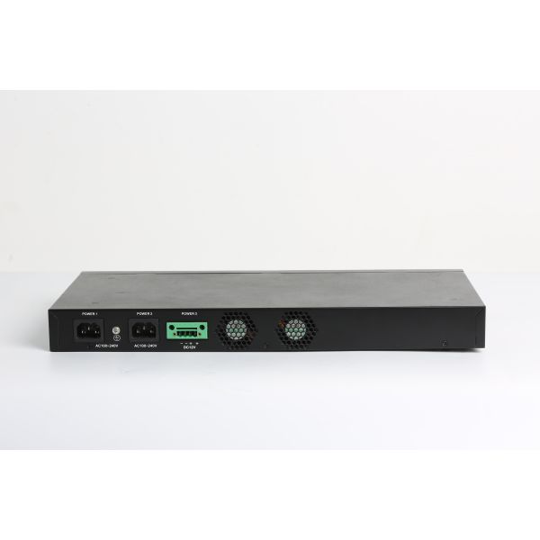 Quality Super Thin 16 1000M SFP 8 Combo Uplink Optical Bypass Switch 24 Port for sale
