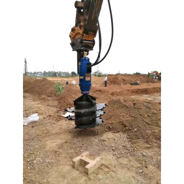 Quality Earth Soil Drill Hydraulic Earth Auger Powermate Machine CE ISO for sale