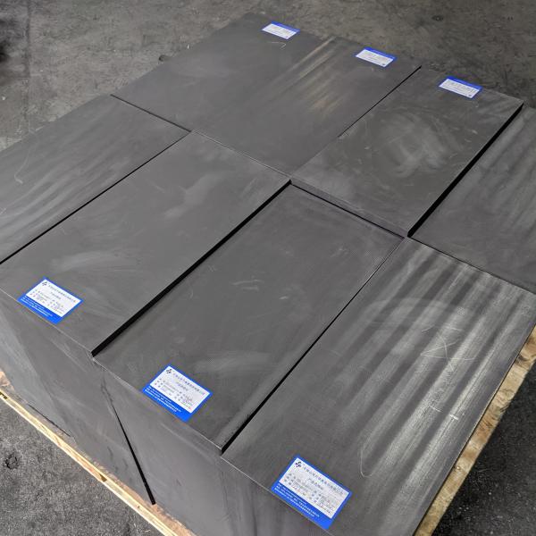 Quality 6 Microns Isostatic Semiconductor Graphite Block Low Expansion 125 MPa for sale