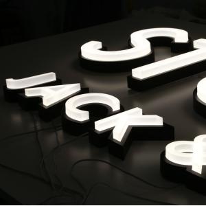 Quality SMD5050 LED Acrylic Glow Sign Board Front Lit Channel Letters for sale