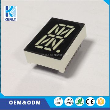 Quality 0.8 Inch 16 Segment Display Module Common Anode For Time Zone Clocks for sale