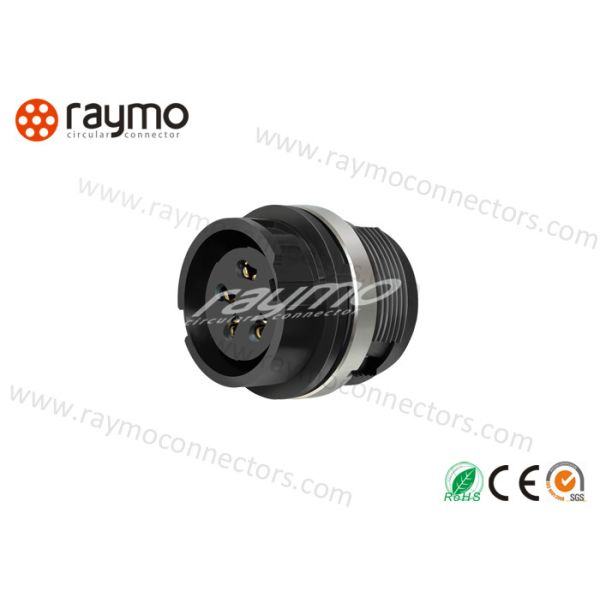 Quality 5 Pin Female Socket Circular Electrical Connectors Binder Bayonet Locking System for sale