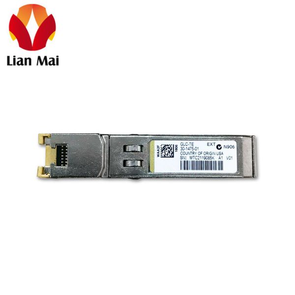 Quality 1000Mbps Cisco SFP Transceiver Module GLC-TE For Flexible Gigabit Ethernet for sale