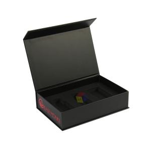 Quality Handmade Matte Black Magnetic Closure Custom Reed Diffuser Box for Perfume for sale