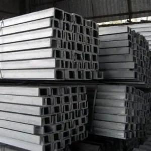 Quality 12# 304 2B Stainless Steel Channel Section 5.5x53x120 Customized for sale