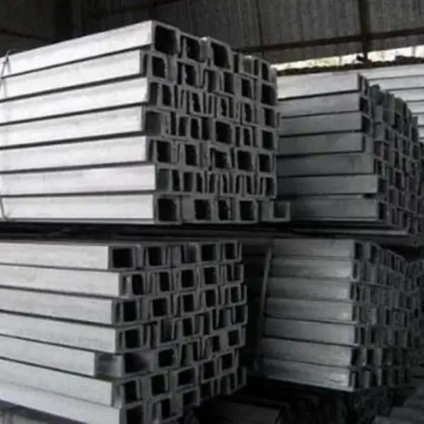 Quality 12# 304 2B Stainless Steel Channel Section 5.5x53x120 Customized for sale