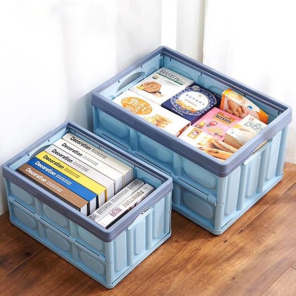 Quality Stackable Moistureproof Plastic Cube Household Storage Containers Odorless Load for sale