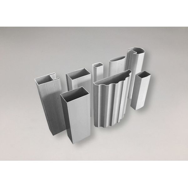 Quality Triangular Rectangular Mill Finish Aluminum Extrusion Smooth Surface For for sale