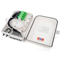 Quality Cable Distribution Box IP 65 ，2 inlet, 16 outlet Fiber Distribution Terminal for sale