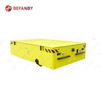 Quality DC Motor Trackless Battrey Transfer Cart for sale