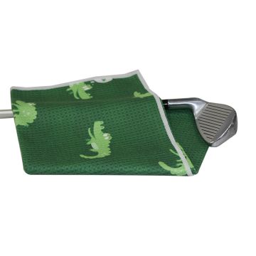 Quality Sublimation Cooling Microfiber Golf Towel Custom Logo Printed for sale