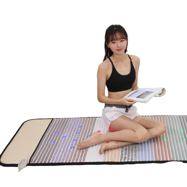 Quality Thermal PEMF Far Infrared Heating Mat Amethyst Crystal with Controller for sale