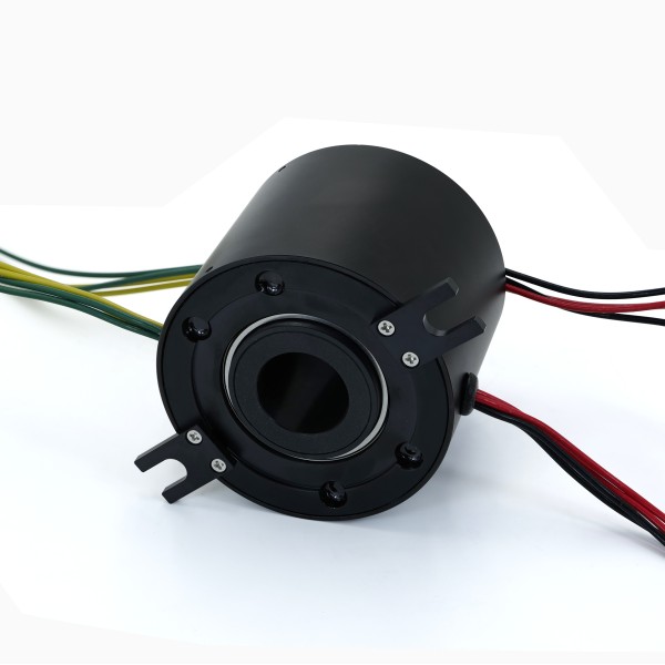 Quality 8 Channel Through Bore Slip Ring with 20A Current Rating and 1.18inch ID for Power Transmission for sale