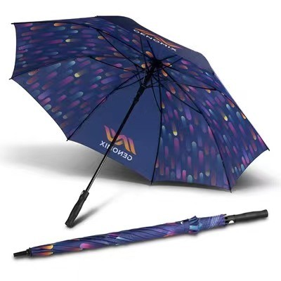 Quality Custom Logo and Pattern Golf Umbrella Manufactured Directly for Sublimation for sale
