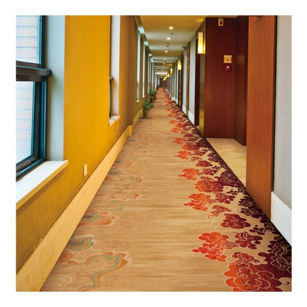 Quality Colorful Nylon Pattern Carpet Tufted Flocked Broadloom Carpet for sale