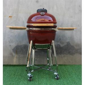 Quality 18 Inch Ceramic Barbecue Grill Tropical Red Color 48cm for sale