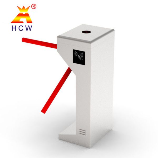 Quality SS304 Electrical Supermarket Security Tripod Turnstile Gate Three Roller Arm for sale