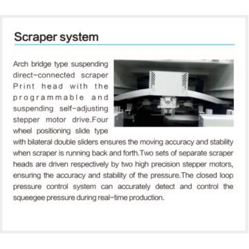 Quality 470×370mm Screen Solder Paste Printer A6 1000kg Arch Bridge Type for sale