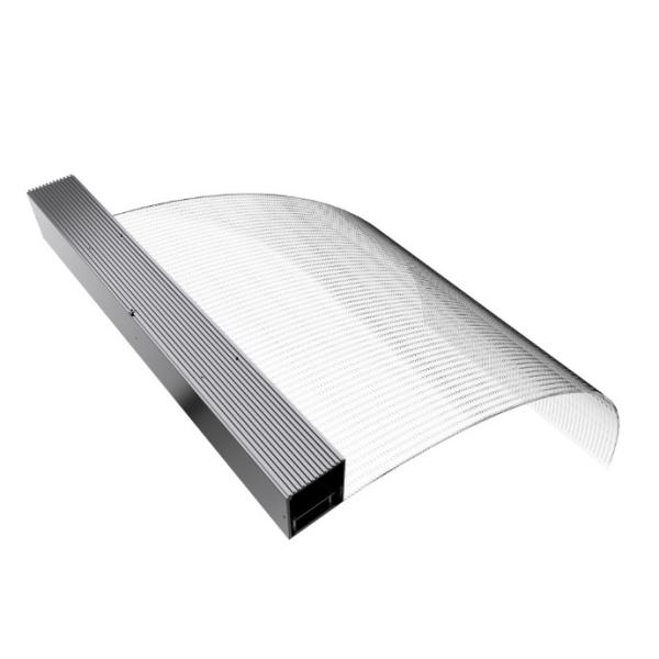 Quality Ultra-Thin Transparent LED Film Display P4-8, 3000 Nits, 1000mm x 240mm, 85% Transparency for sale