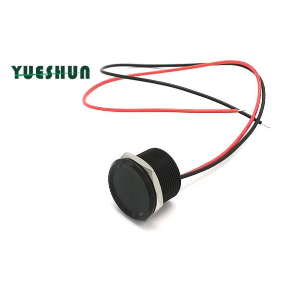 Quality Moistureproof Piezo Button Switch With Wires 22mm High Power Efficiency for sale