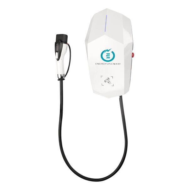 Quality Swipe Card Scan Code 7Kw Wall Mounted EV Charger 4G Wifi Mini Program for sale