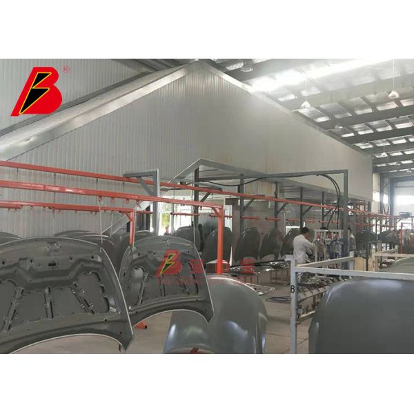Quality Car Hood Paint Production Line  Auto Painting Equipments Hanging Transport Lines for sale