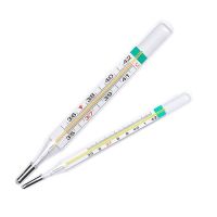 Quality Accurate Medical Armpit Thermometer Customized OEM Mercury-Free Glass for sale