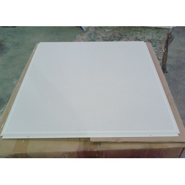 Quality Beveled Edge Commercial Ceiling Tiles Panel with Tee Bar Grid H32 x W24 for sale